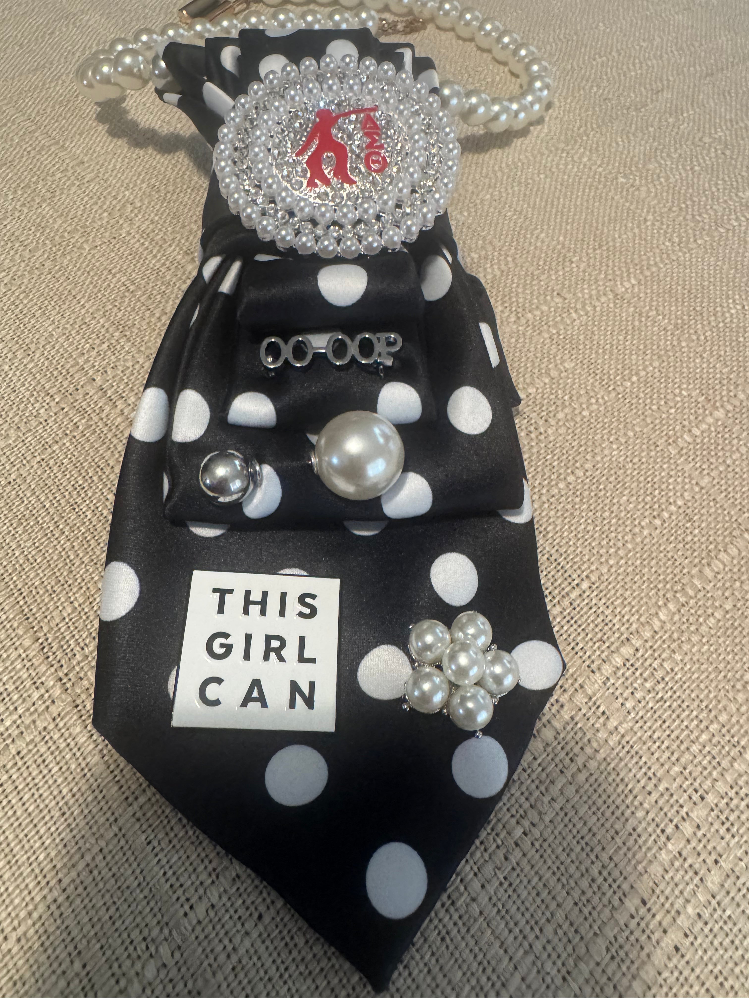 BW Polka Dot Tie – Simply Wooderful, LLC
