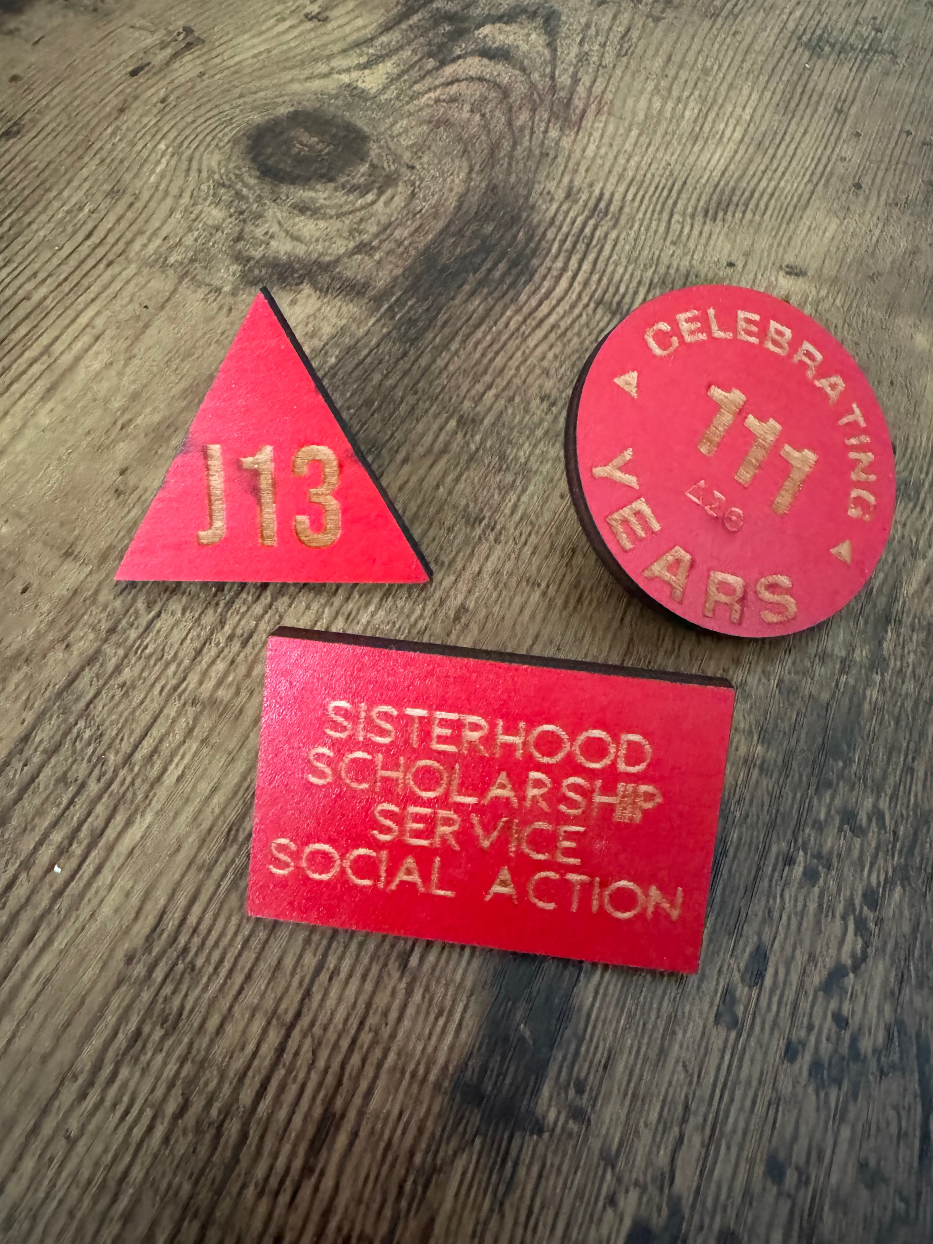 DST Wooden Pins – Simply Wooderful, LLC