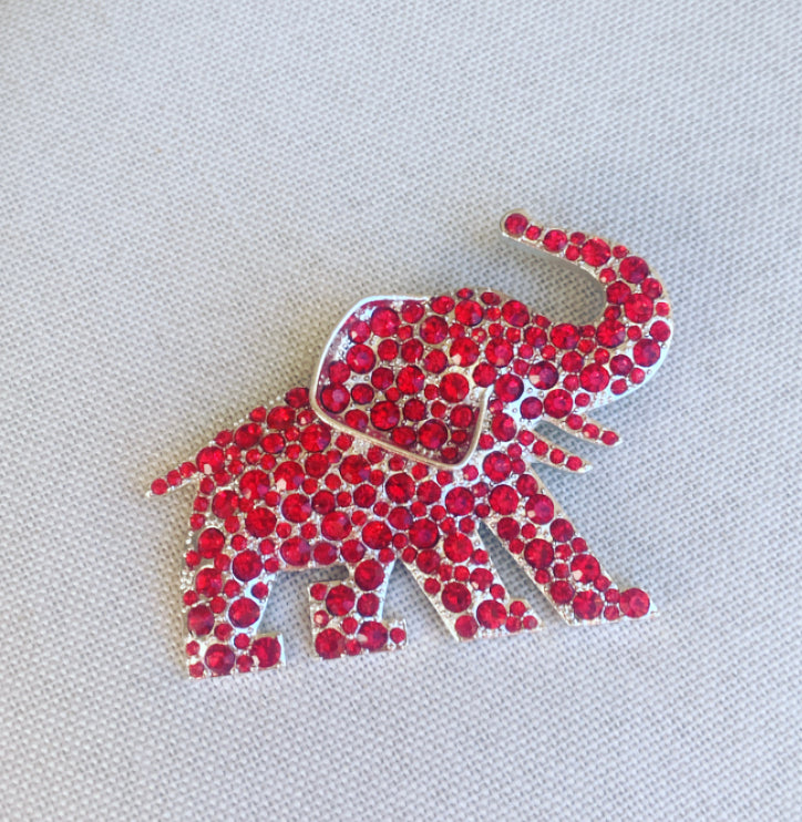 Large Elephant Lapel Pin – Simply Wooderful, LLC