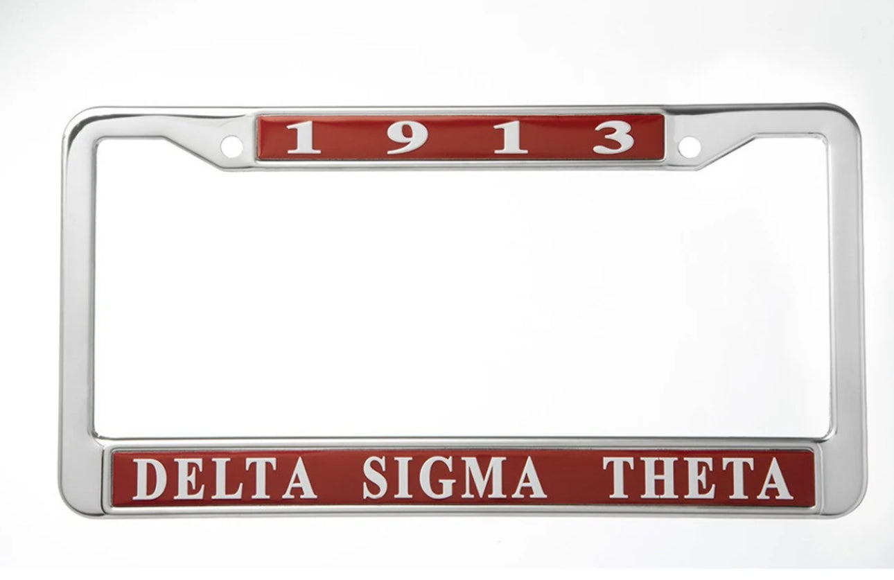 DST License Plate Frame – Simply Wooderful, LLC