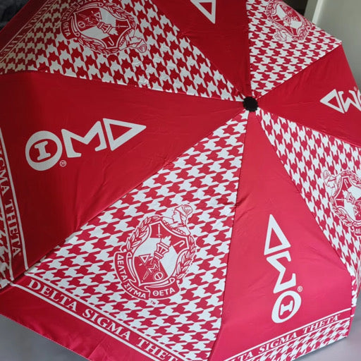 Delta Sigma Theta Sorority Umbrella – Simply Wooderful, LLC